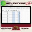 CIS Tracker Excel Template | Automated CIS Deductions & Payments ...