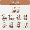 Chef Gnome Clipart Bundle, Gnome Clipart, Cooking Gnome, Gnome PNG ...