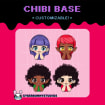 DIY Chibi Base PSD File for Emotes, Adopts, Stickers, Etc Customizable ...