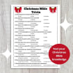 Christian Christmas Bible Trivia, Bible Trivia Quiz, Sunday School ...