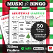 Music Bingo: Christmas Classics. Your Favorite Oldies Holiday Hits. 50 ...