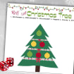 Printable Christmas Dice Game, Roll A Christmas Tree Holiday Activity ...