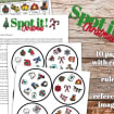 Christmas Dobble/spot It Card Game - Digital Download - Printable Game ...
