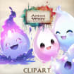 Anime Wisp Clipart: Fantasy Cartoon PNG Graphics (digital Download) - Etsy