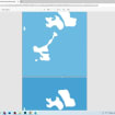 Digital File PDF, SVG - Commerce Lake Michigan Map Bathymetric Depth ...