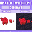 Animated RAVE Dance Emote - Kawaii - Twitch - Discord - Stream - Gaming ...
