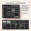 Dark Mode Digital Planner: All-in-one Life Planner, Goodnotes Template ...