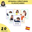 Spanish Emotions Flashcards for Kids: Bilingual Homeschool Resource - Etsy