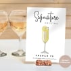 French 75 Signature Cocktail Sign (v2.0), Signature Drink Bar Sign ...