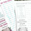 Books of the Bible Word Search Printable Bundle: Sunday School Activity ...