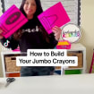 Spanish Color Words Jumbo Crayons Colors Word Wall Los Colores Bulletin ...