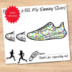 Printable Cross Country Running Fundraising Bundle: Fill My Running ...