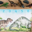 Dinosaur Number Puzzle 1-20. Dino Numbers Sequence Activity. Preschool ...