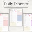 Daily Planner, Printable Todo List Planner, Top Priorities Template ...