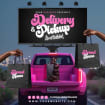 DIY Delivery & Pickup Flyer, Delivery Service Flyer, Pickup Service ...