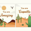 Desert Theme Classroom Posters for Student Motivation and Inspiration ...