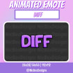 Diff Twitch Animated Emote / Streamer / Youtube / Diff Animated Emote ...