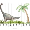 Dinosaur Puzzle Number,dinosaur Sequence Puzzles,montessori Preschool ...