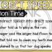 Direct Speech Quotation Marks Powerpoint - Guided Teaching - Etsy