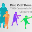 Disc Golf Vector Bundle | Disc Golf SVG | Disc Golf PNG | Disc Golf DXF ...