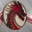 Dragon Laser Cut File, 3D Layered Svg, Dxf, Wall Art - Etsy
