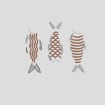 Minimal Sardine Embroidery Design: Seafood Stitch Pattern (digital File ...