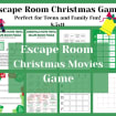 Christmas Escape Room Game, DIY Printable Game Kit for Kids, the Great ...