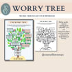 The Worry Tree Worksheets, Anxiety Relief, Cognitive Distortions ...