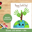 Earth Day Handprint Art, Earth Day Activity, Earth Day Handprint Craft ...