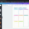 Weekly Planner Printable – Editable CANVA Planner Template – Pastel ...