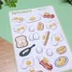 Eggy Friends | Cute Egg Food Stickers | 3.5x5 Matte Sticker Sheet for ...