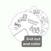 Epiphany Coloring Wheel, Three Kings Day Printable Craft, Kids Sunday ...