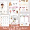 Printable Body Parts and 5 Senses Activities for Kids | Worksheet ...