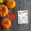 Fall Questionnaire for Fall Gift Exchange, Fall Buddy Questionnaire ...