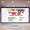 Touch a Truck Event Flyer Template | Editable Kids Truck Show Flyer ...