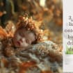 Face Insert Background, Fox Newborn Digital Backdrop, Baby Add Face ...