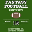Fantasy Football Invitation Template, Editable Fantasy Football ...
