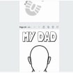 Father's Day Printable Bundle | All About My Dad Pap Card | Handprint ...