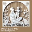 Father's Day Clipart Bundle for Every Dad, Papa, Daddy, Grandfather ...