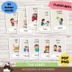 Thai Verbs Flashcards: 44 Essential Action Words (printable PDF & Pngs ...
