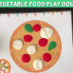 Food Play Dough Mat, Fruit & Vegetable Activity (digital Download) - Etsy
