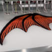 Freestanding Lace Bat Wing - Machine Embroidery Design - Digital ...