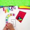 Letter G Craft Patterns | Gumball Machine Craft | Alphabet Crafts ...