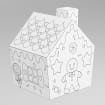 Gingerbread House, Christmas House, 3D Coloring Crafts, Printable ...