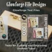 Glowforge Test File, Glowforge Laser Cut Test File, Glowforge Laser ...
