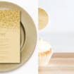 Gold Glitter Welcome Sign, Glam Party Decor (corjl Template) - Etsy