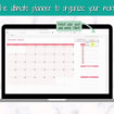 EDITABLE Monthly Calendar, Monthly Planner Template, Automated ...
