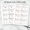 Reasons Why I Love You Mom Cards, Printable Love Notes for Mom ...