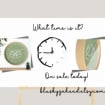 Sage Green Lotus Wall Clock: Minimalist Zen Decor - Etsy