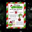 Grinch Merry Grinchmas Christmas Party Invitation | Personalize ...